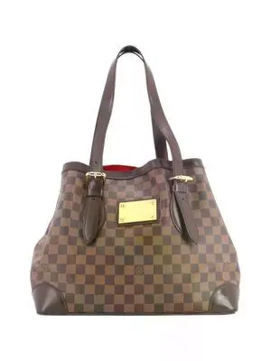 LOUIS VUITTON Hampstead Handbag Damier Gm Tote Bag - Brown