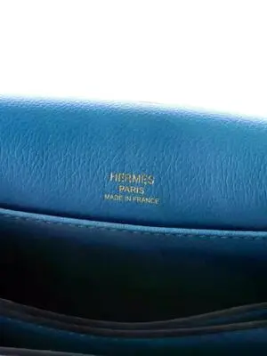 Hermès Roulis Bag Evercolor 18 Crossbody Bag - Blue