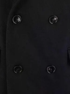 AMI Paris Double-breasted Virgin-wool Coat