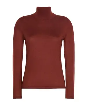 Max Mara Max Mara Turtleneck Sweater Rust
