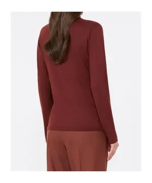 Max Mara Turtleneck Sweater - Rust