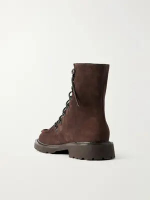 Legres Speed-hook Suede Ankle Boots
