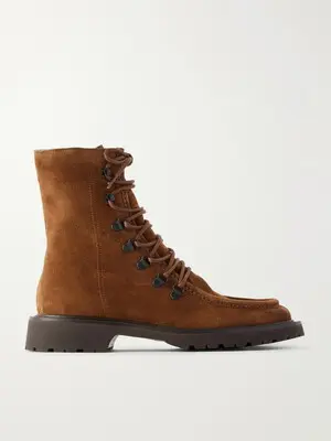 Legres Speed-hook Suede Ankle Boots