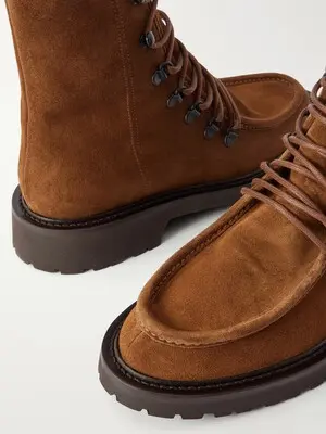 Legres Speed-hook Suede Ankle Boots