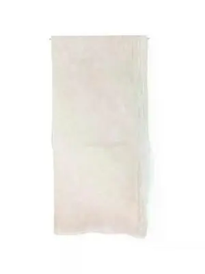 Faliero Sarti Diamante Frayed Scarf - Neutrals