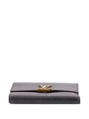LOUIS VUITTON Capucines Wallet Leather Compact Small Wallets