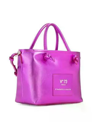 V°73 Elly Pop Metallic Leather Shoulder Bag