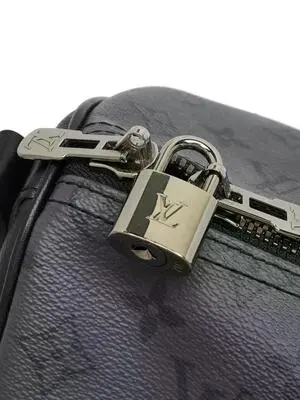 LOUIS VUITTON 50 Keepall Bandoulière Monogram Eclipse Reverse Duffel Bag