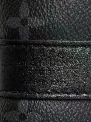 LOUIS VUITTON 50 Keepall Bandoulière Monogram Eclipse Reverse Duffel Bag