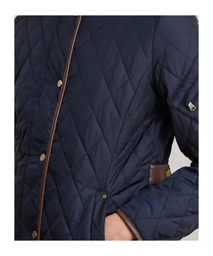 Ralph Lauren Quilted Button-up Jacket