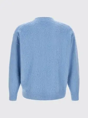 ROBERTO COLLINA Textured Crewneck Knitted Sweater