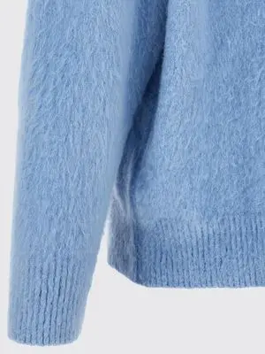 ROBERTO COLLINA Textured Crewneck Knitted Sweater