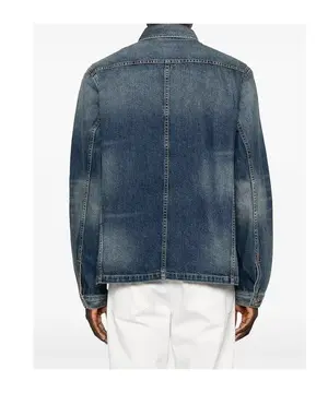 TOM FORD Denim Jacket With Front Buttons