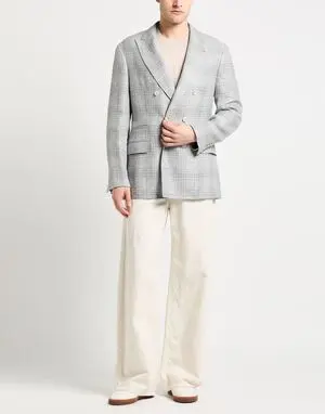 Brunello Cucinelli Blazer Light Size Linen, Wool, Silk