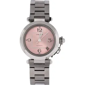 CARTIER Pasha C Automatic Watch Stainless Steel 35 - Metallic Silver