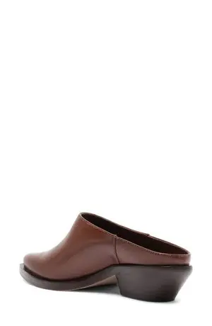 Schutz Taylor Leather Mule