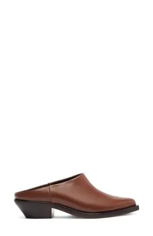 Schutz Taylor Leather Mule