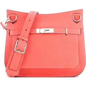 Hermès Jypsiere Bag Clemence 28 - Red