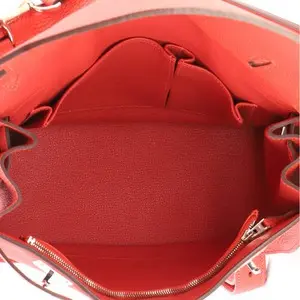 Hermès Jypsiere Bag Clemence 28 - Red