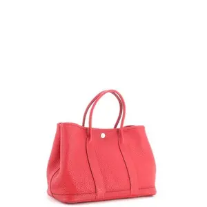 Hermès Garden Party Tote Leather 30 - Red