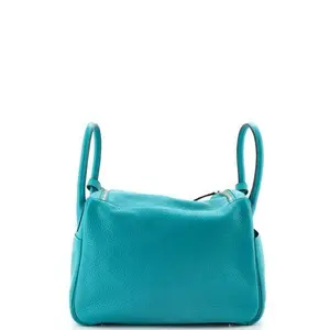 Hermès Lindy Bag Clemence 30 - Blue