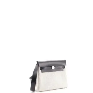 Hermès Herbag Zip Toile And Leather 20