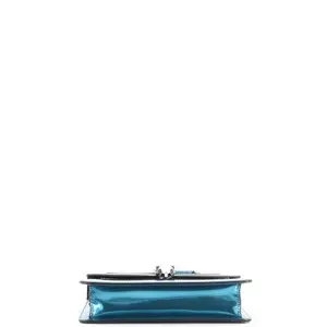 BVLGARI Serpenti Forever Shoulder Bag Metallic Leather Small