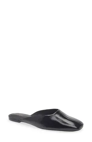 REFORMATION Inez Flat Leather Mule