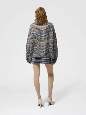 Missoni Oversized Cardigan With Sequin Applications