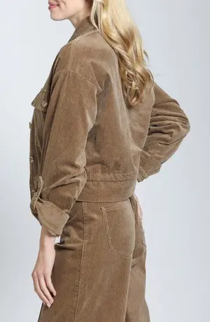 APNY Wide Wale Corduroy Utility Jacket