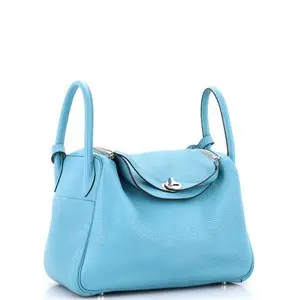 Hermès Lindy Bag Clemence 30 - Blue