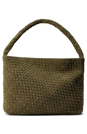 Écotorie San Antonio Woven Suede Hobo Bag