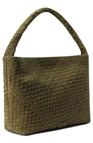 Écotorie San Antonio Woven Suede Hobo Bag