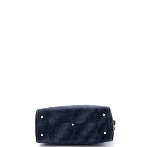 Hermès Victoria Iii Fourre Tout Bag Toile With Leather Mini - Black