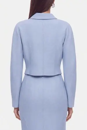 NOCTURNE Textured Cotton Blend Jacket