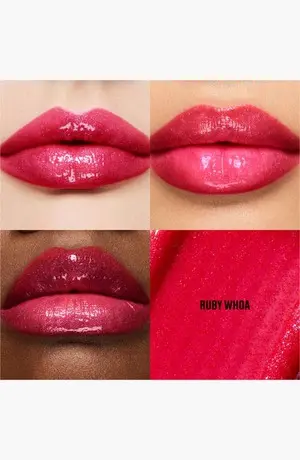 MAC COSMETICS Lipglass Lip Gloss - Ruby Whoa