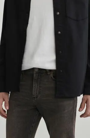 DL1961 Dominick Knit Denim Shirt
