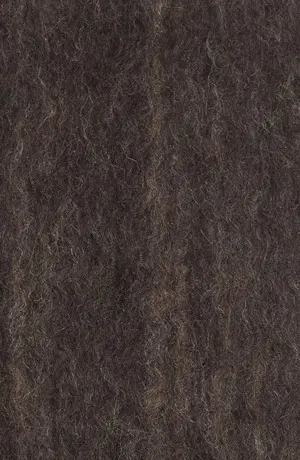 Our Legacy Estate Wave Textured Alpaca & Wool Blend Scarf - Choco