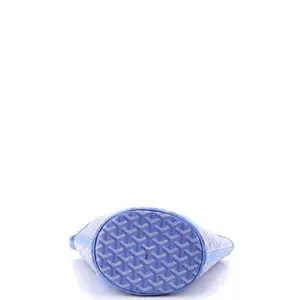 Goyard Belharra Tote Coated Canvas Pm - Blue
