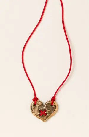 UNCOMMON GOODS Mended Heart Necklace