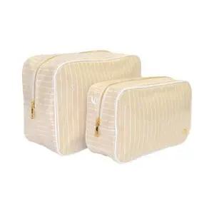 TRVL DESIGN Coastal Stripe Sand Duo - Beige