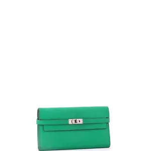 Hermès Kelly Wallet Chevre Mysore Long