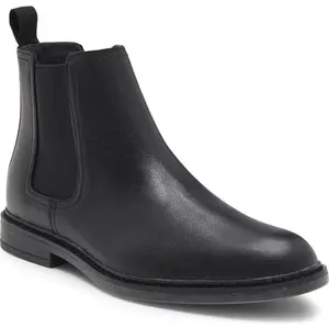 Nordstrom Braddock Leather Chelsea Boot - Black