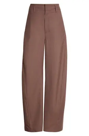 LEMAIRE Curved Seam Wide Leg Pants