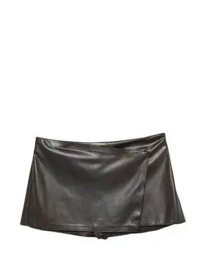ANIYE BY Caly Wrap-front Skort - Brown