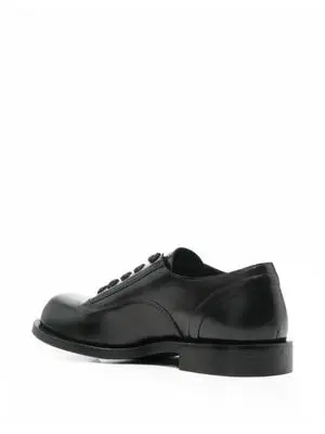 PHILEO Lace-up Leather Derby Shoes