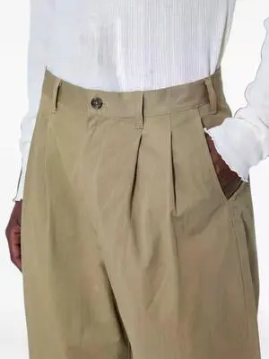 Comme Des Garçons Pleated Wide-leg Trousers