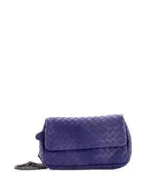 Bottega Veneta Expandable Chain Intrecciato Nappa Small Crossbody Bag