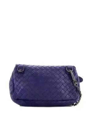 Bottega Veneta Expandable Chain Intrecciato Nappa Small Crossbody Bag