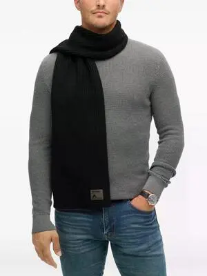 Superdry Ribbed-knit Scarf